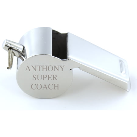 Personalised Engraved Stainless Steel Whistle In Gift Box - Great gift ...