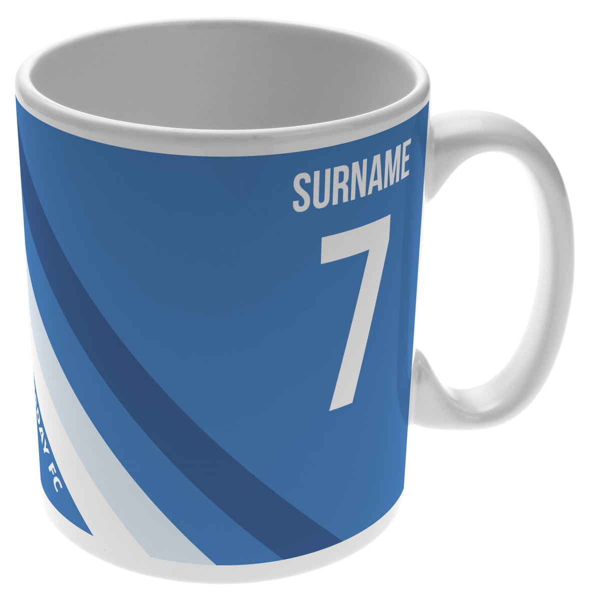 Personalised Sheffield Wednesday Colour Stripe Ceramic Mug from Go Find ...