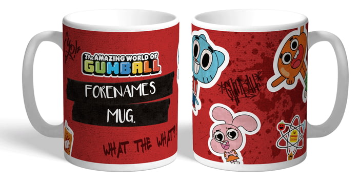 Personalised Gumball Yearbook Mug from Go Find A Gift